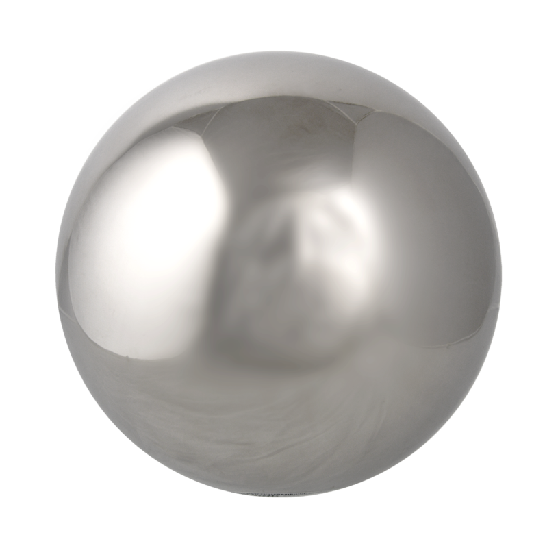 Sphère en acier inox